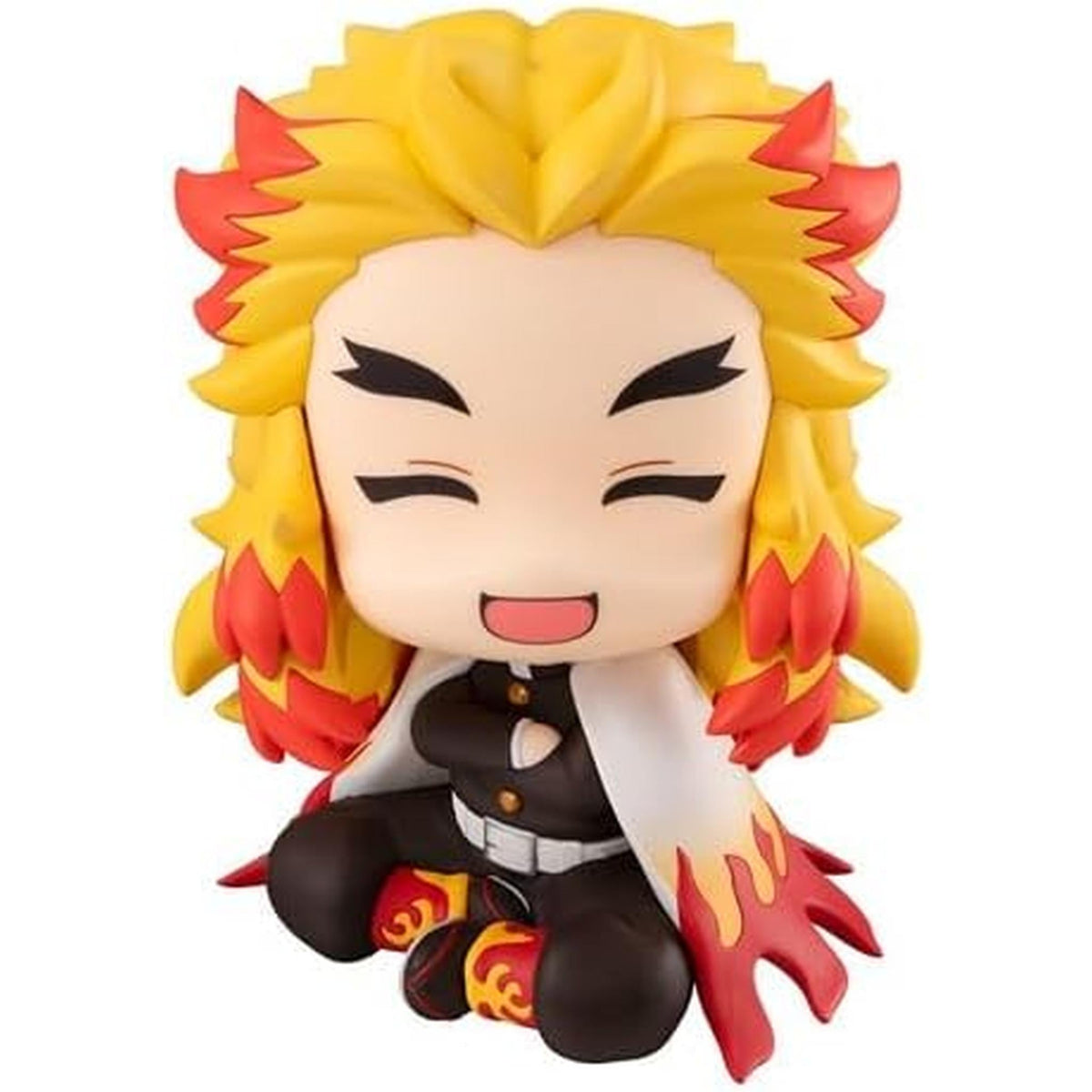 Rukappu Demon Slayer Kyojuro Rengoku Smiling ver. Approx. 110mm PVC pa ...
